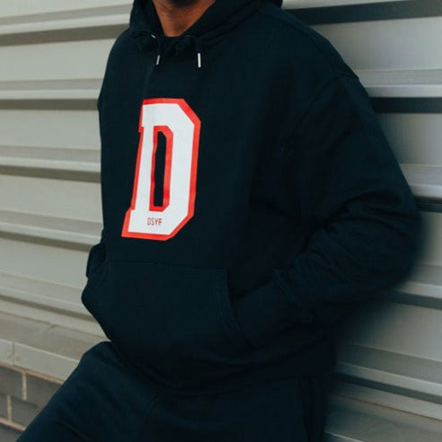 Big D Black Hoodie – DSYF